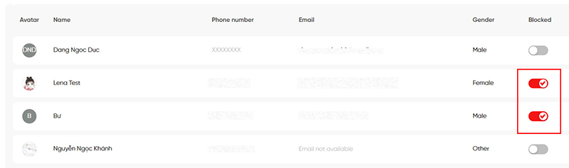 How to block customers – Maby Help Center