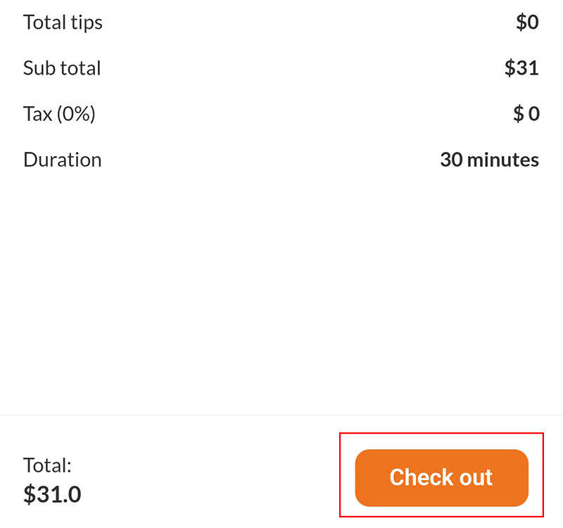 How to check in, check-out, and payment – Maby Help Center